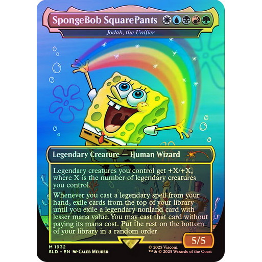 EDH PlayTest cards - Jodah, the Unifier (SpongeBob SquarePants) (Multi ...