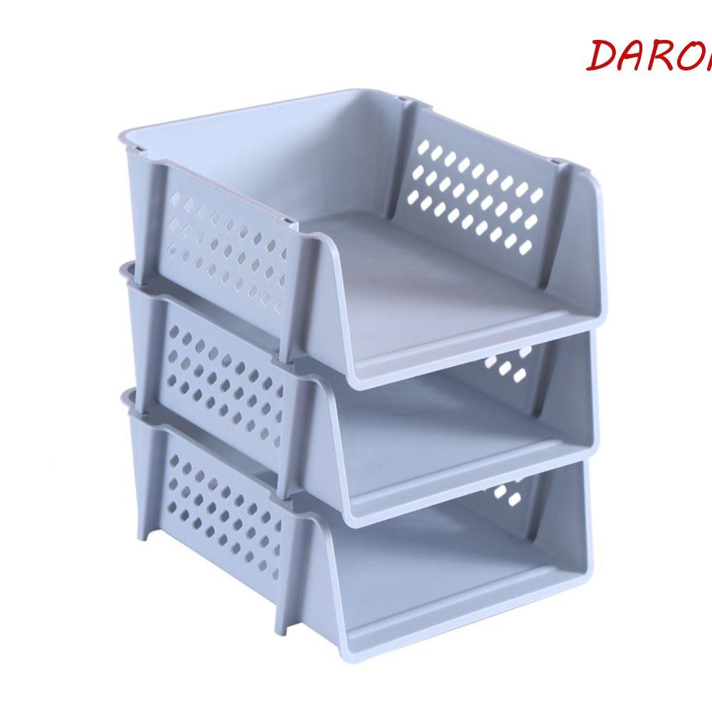 DARON A4 File Storage Tray, File Organizer Desktop Organizer Stackable ...