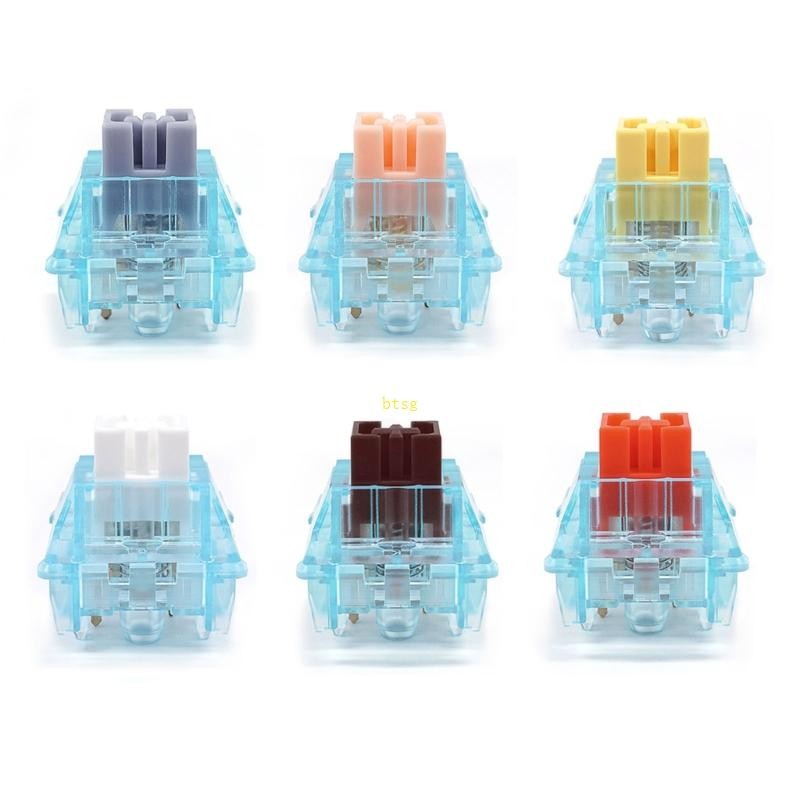 btsg Glacier Switch 5pin SMD MX Stem Hot Swap Switch for Mechanical ...