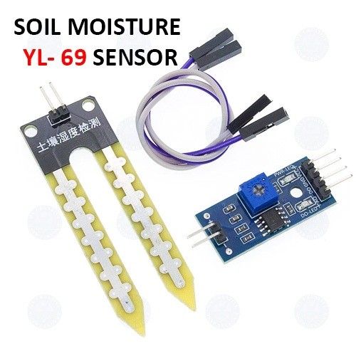 Soil Moisture Hygrometer Sensor YL-69 HC-38 Module Detect Humidity ...