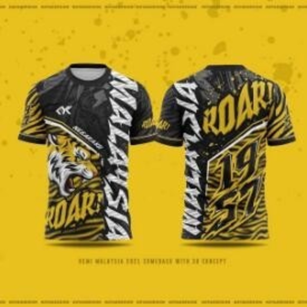 2025 Merdeka fashion Land His Blood 1957 Microfiber Tshirt Sublimation ...