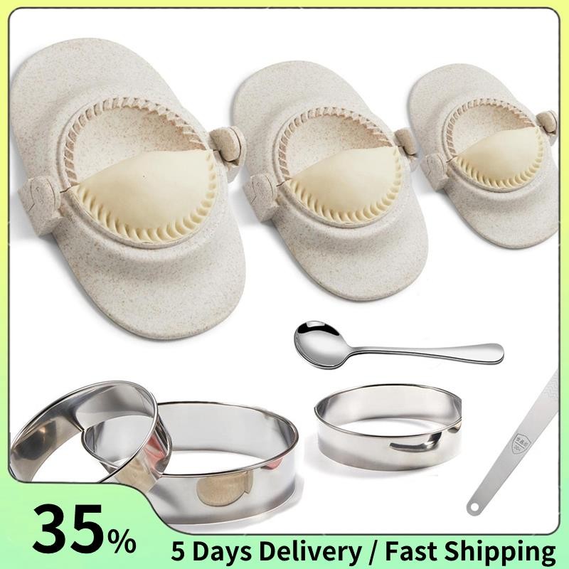 Empanada Maker , 6 Inch Extra Large Dumpling Maker Set with Dough ...