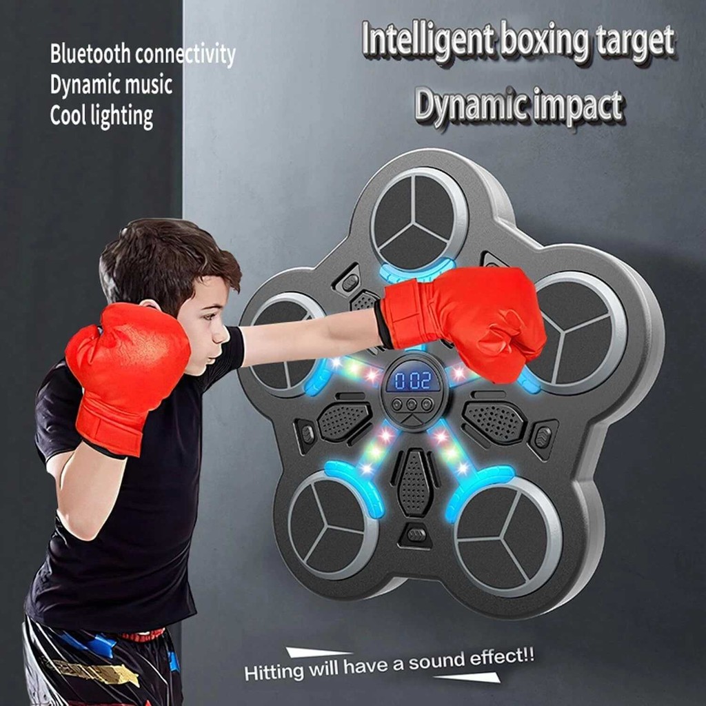 MESIN Music Boxing Machine Bluetooth Wall Target 3 Level - JC3 | Shopee ...