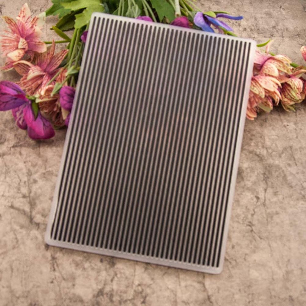 Lines Plastic Embossing Folder for DIY Scrapbooking Photo Album Paper ...