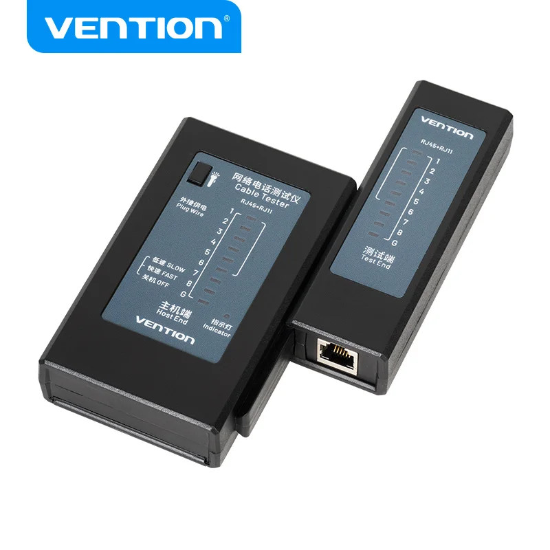 Vention Network Cable Tester RJ45 RJ11 RJ12 UTP Wire Test Tool for Lan ...