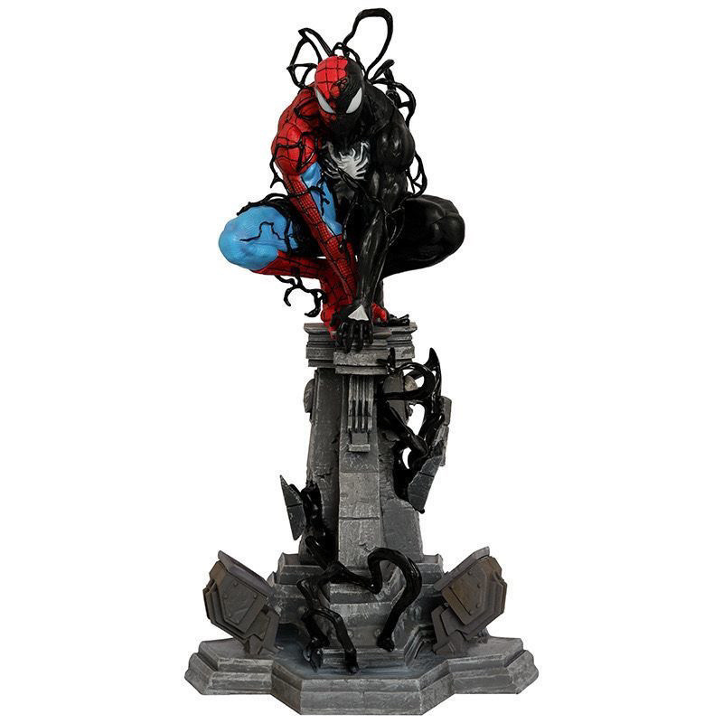 In Stock Spider-Man Venom Symbiote Marvel GK Figure with Light-Up Model ...