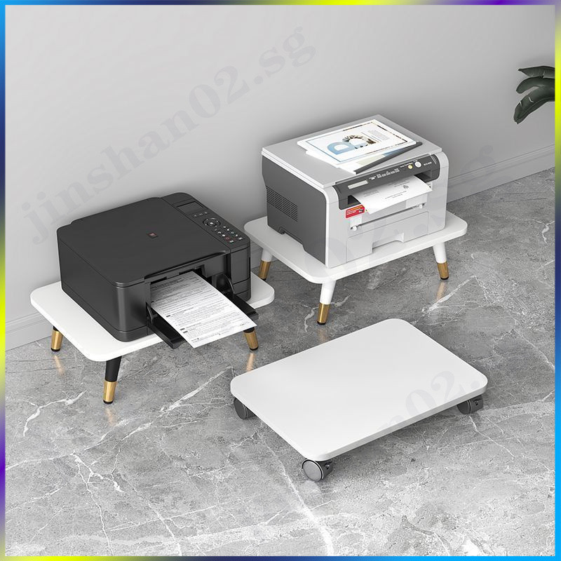 Printer Shelf Under Desk Printer Shelf Floor Air Purifier Organizer ...