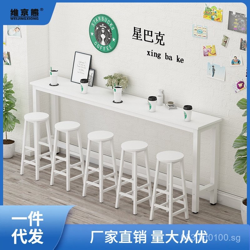 Home Use Long Bar Table Simple Bar Table Against Wall Bar Table Balcony ...