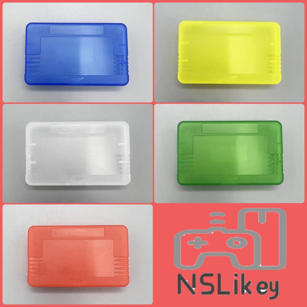 1pcs Colour Transparent Portable Game Cartridge Case Dust Plastic Game ...