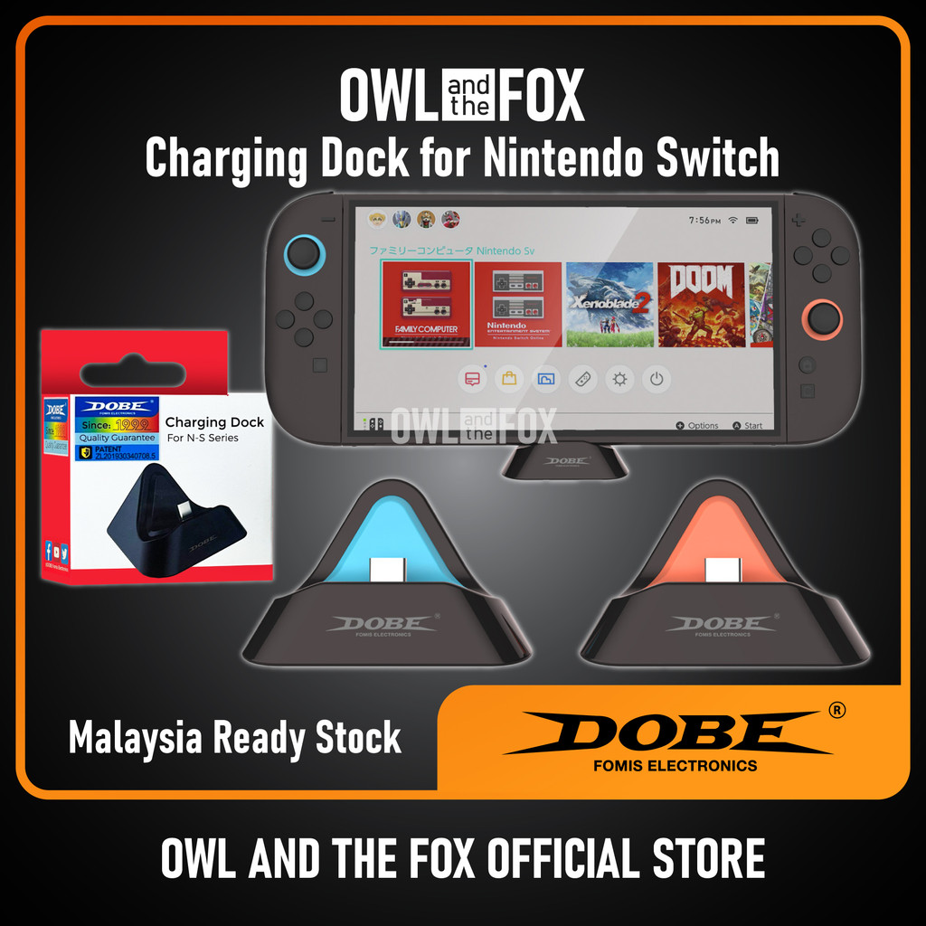 DOBE Nintendo Switch 2 Switch OLED V1/V2 Lite Console Charging Dock Holder Base Stand TNS-19062/ ...