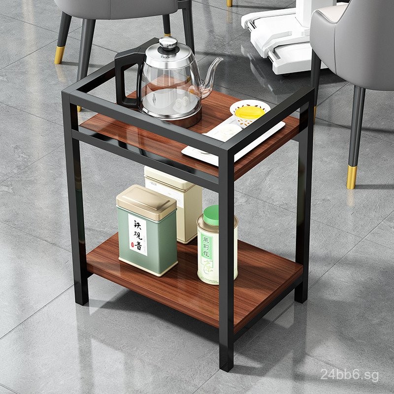 Mahjong Tea Table Tea Water Stand Double Layer Mahjong Table Small Side ...
