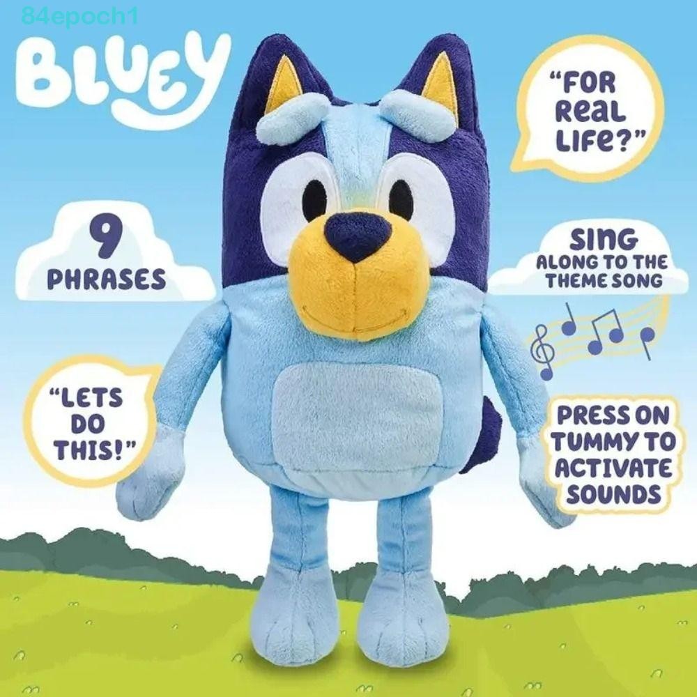 [READY STOCK] Bingo Dog Music Figure, Sing Dog Doll Vocalizable Bluey ...