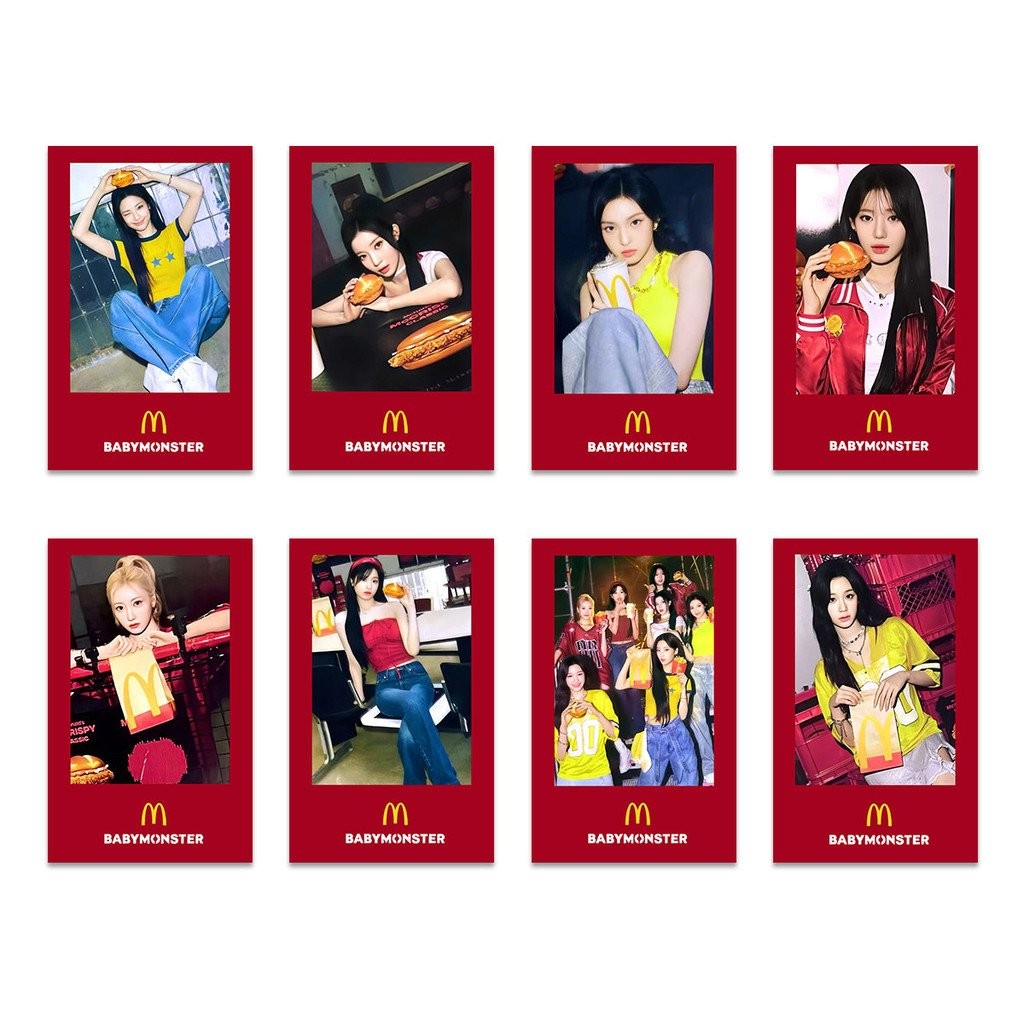 BABYMONSTER card M McDonald's Collaboration Card Second Edition Hong ...
