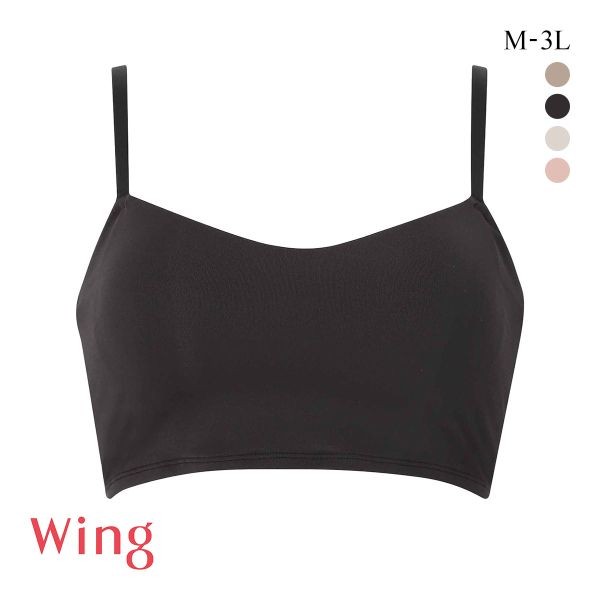 Wacoal Wing Synchro wireless half top bra (Sizes M-3L)(40KB1040)(Direct ...