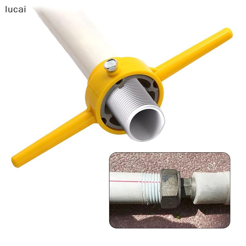 lucai 6PCS Plastic Thread Die Kit PVC/NPT Thread Maker 1/2" 3/4" 1 ...