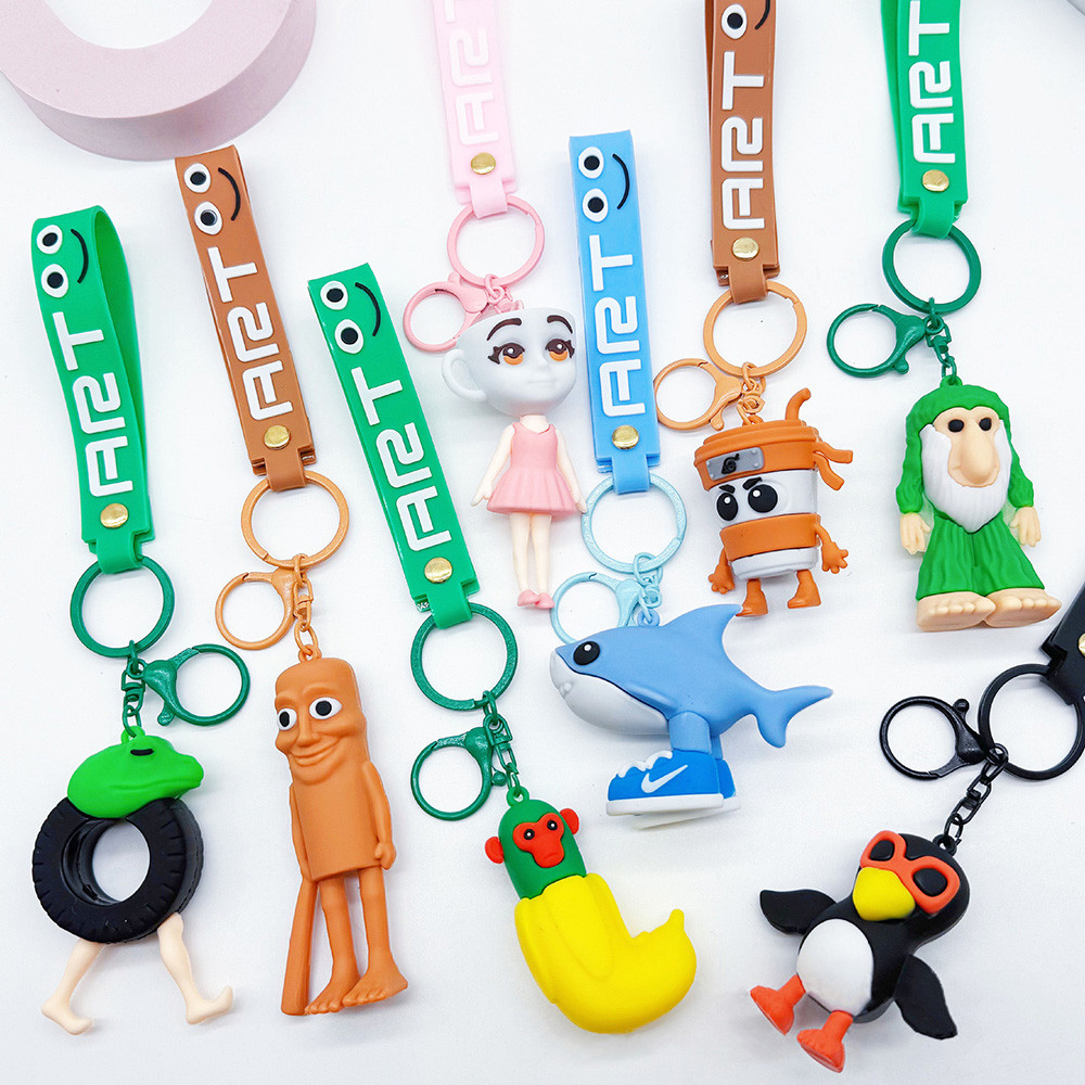 Italian Brainrot Animals Keychains TungTungTung Sahur Tralalero Tralala ...