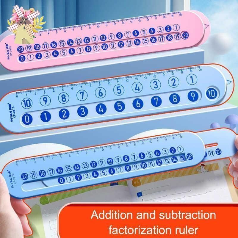 Digital Decomposition Ruler Auxiliary Tool Early Learners Use Plastic ...