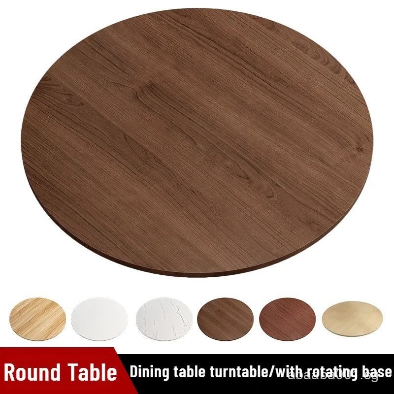 LAIFU Large Round Table Rotating Dining Table Top 50-120cm Dining Table ...