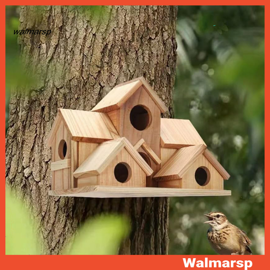 [WMP] Weather-resistant Aviary Waterproof Bird House Large Wooden ...