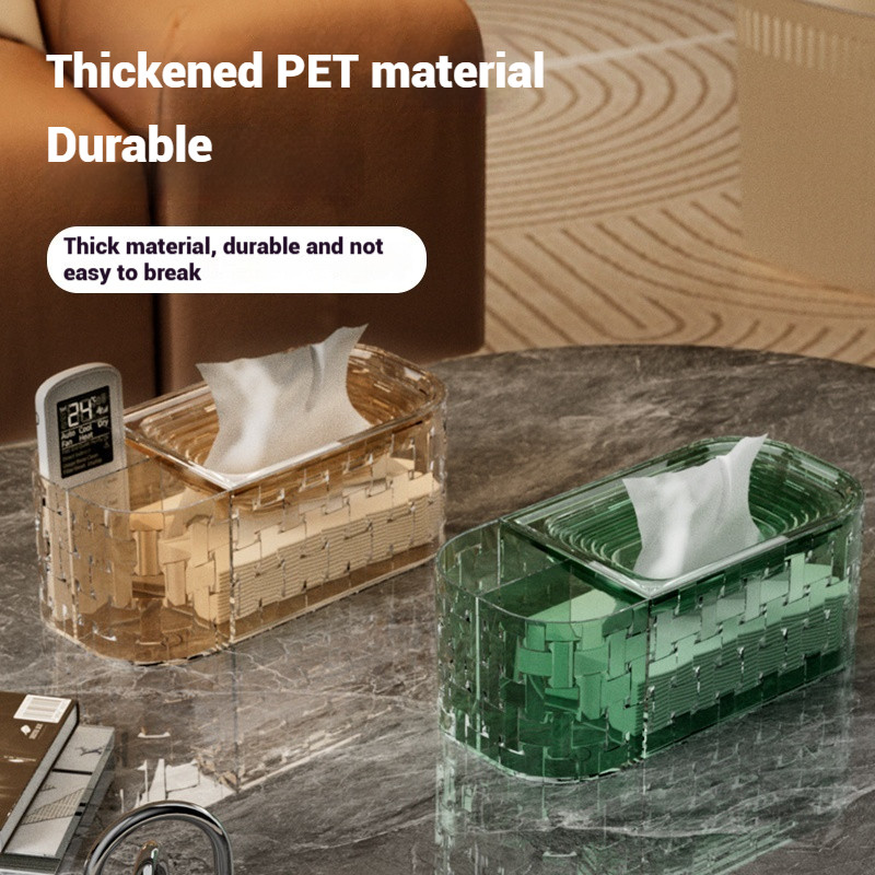 2025 hot sale[Smooth Paper Extraction]Tissue Box for Home Living Room ...
