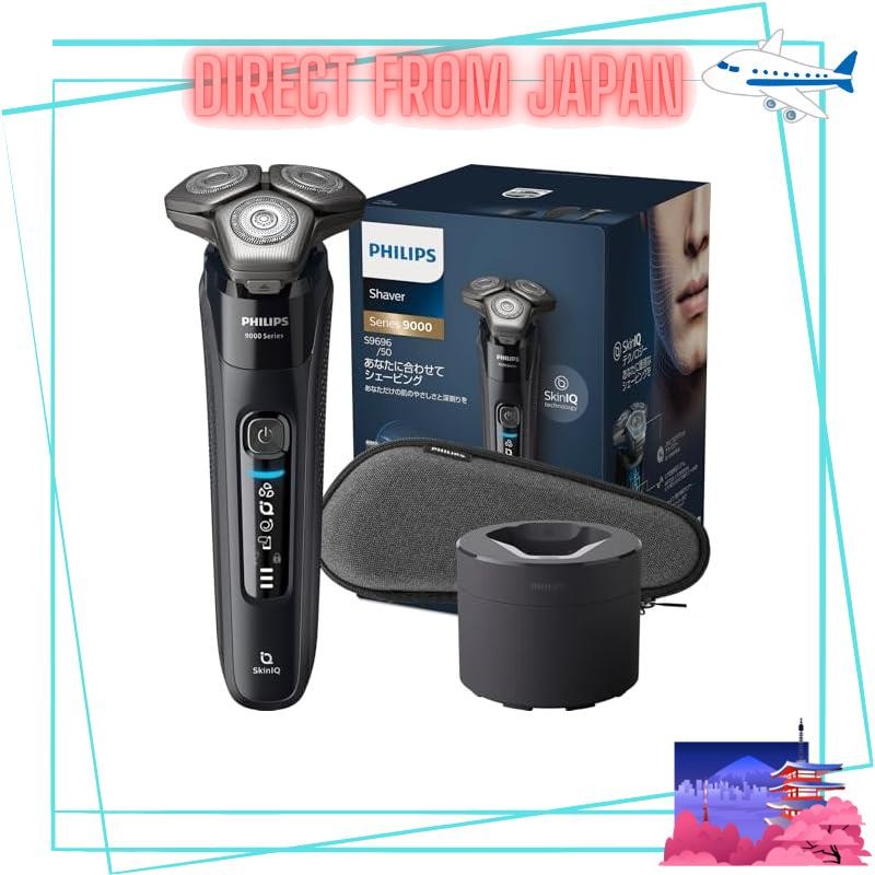 Philips Electric Shaver 9000 Series with Cleaning Machine, Men's ...