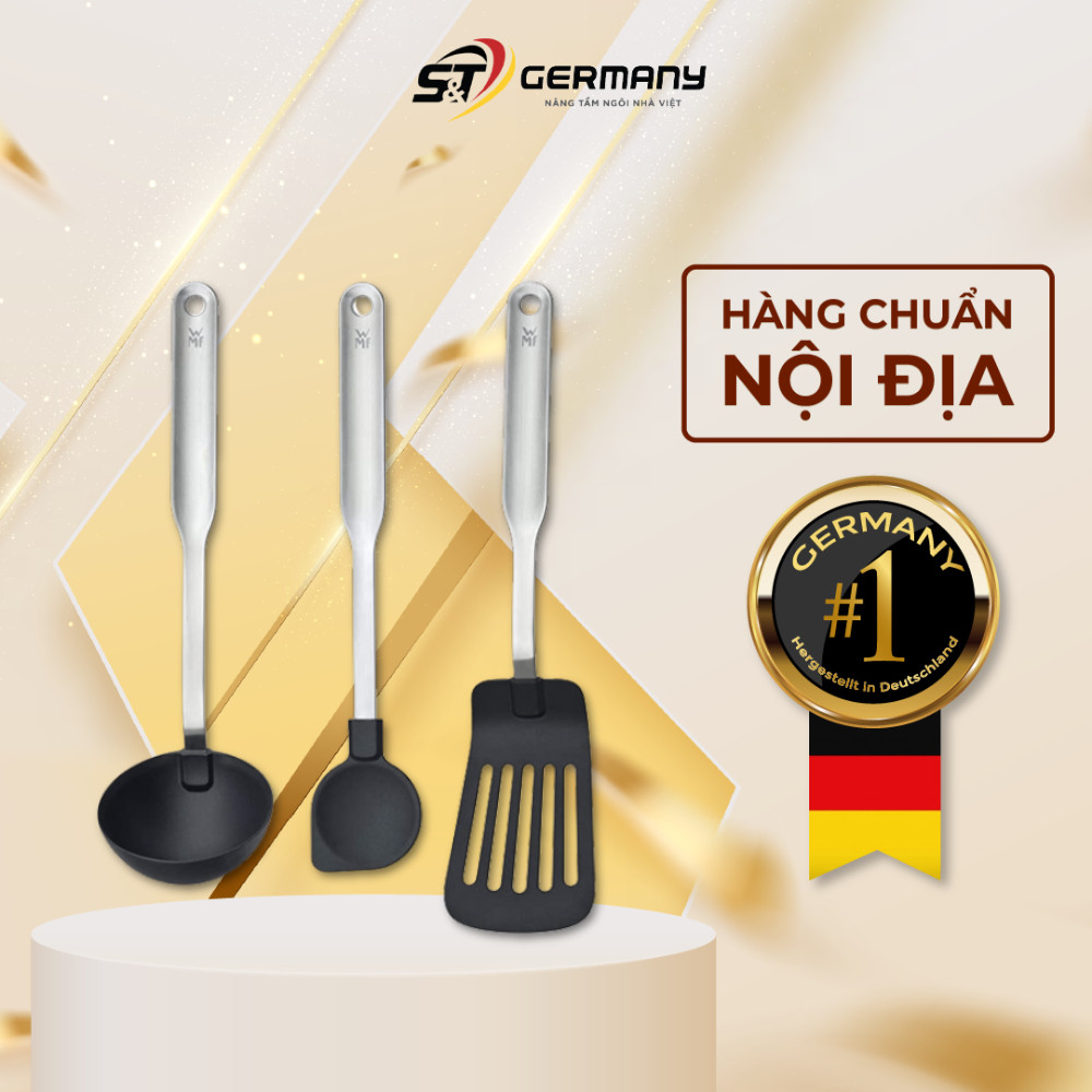 Set of 3 WMF Kitchen Utensils Includes Soup Ladle, Frying Shovel, Food ...
