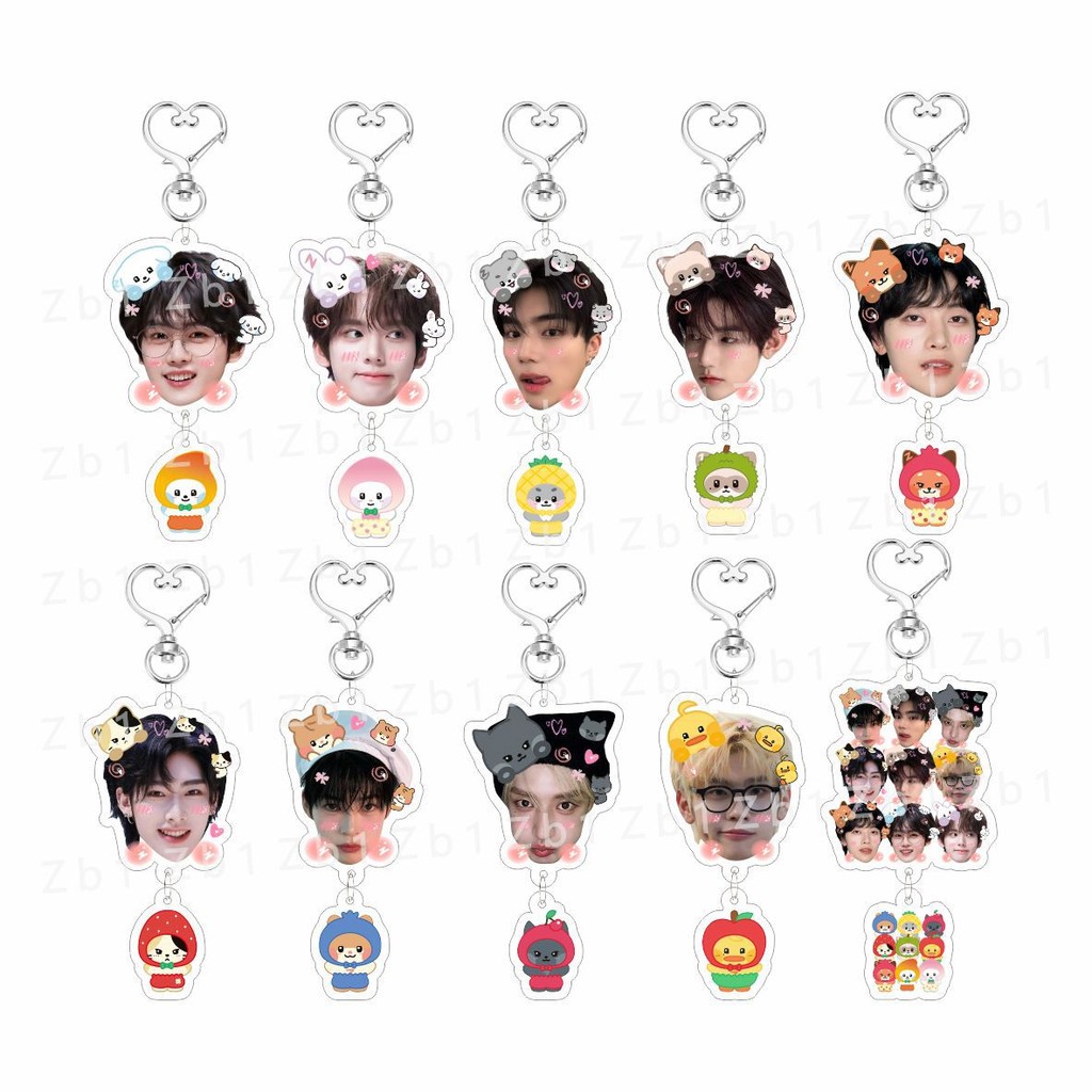 ZB1 Acrylic Key Chain Zhang Hao Sung Han-bin MATTHEW Ricky Key ring ...