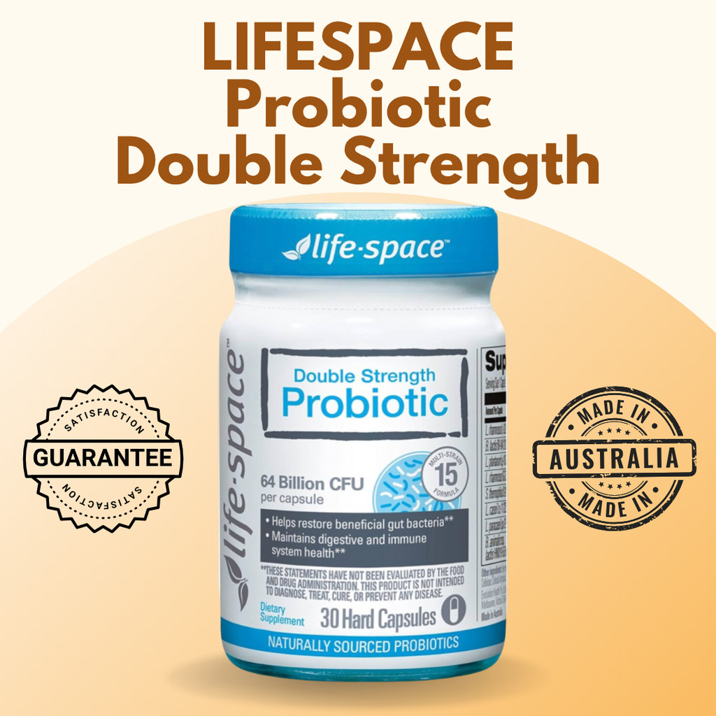 LIFESPACE Probiotic Double Strength (30 capsules) | Shopee Singapore