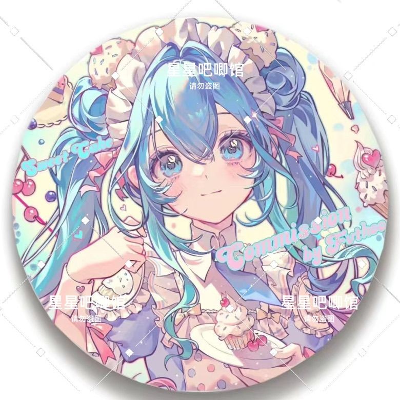 Hatsune Miku Anime Character Brooch Merchandise High-value Valley ...