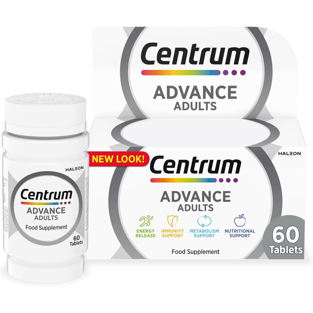 Centrum Advance Multivitamin & Mineral Supplements, 24 essential ...
