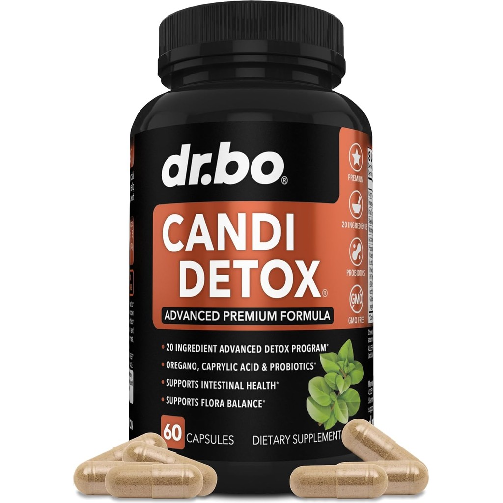 Candida Cleanse Detox for Women & Men - Candi Detox Support Supplement ...