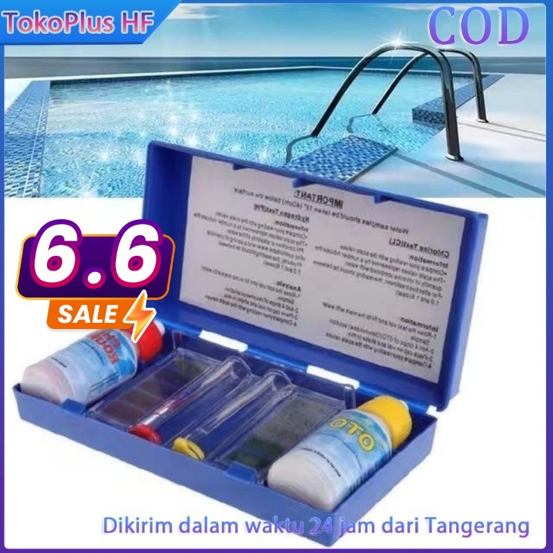 2 In 1 Swimming Pool Test Kit/Ph and CL Test Kit/Swimming Pool Test ...