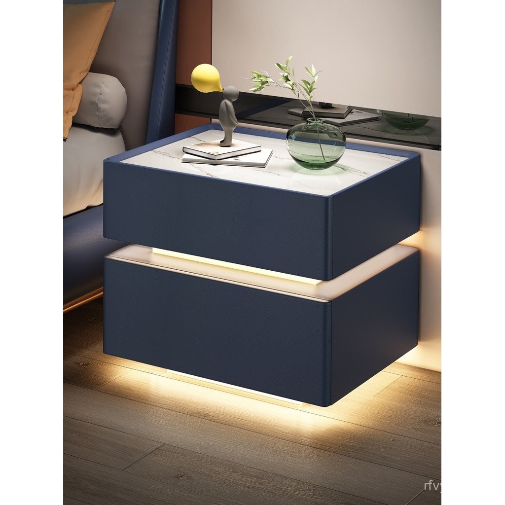 Smart Bedside Table with Wireless Charging, Advanced Sensor Light ...
