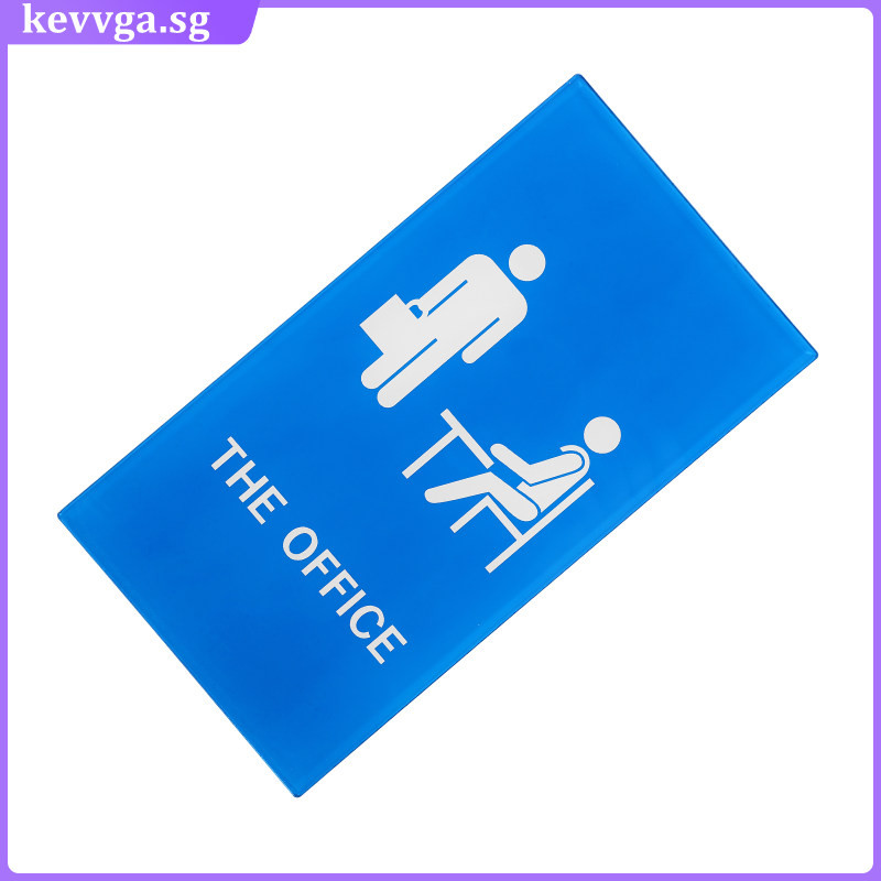 Acrylic Signage Door Name Plate Signs Plaque Principal Office Decor ...