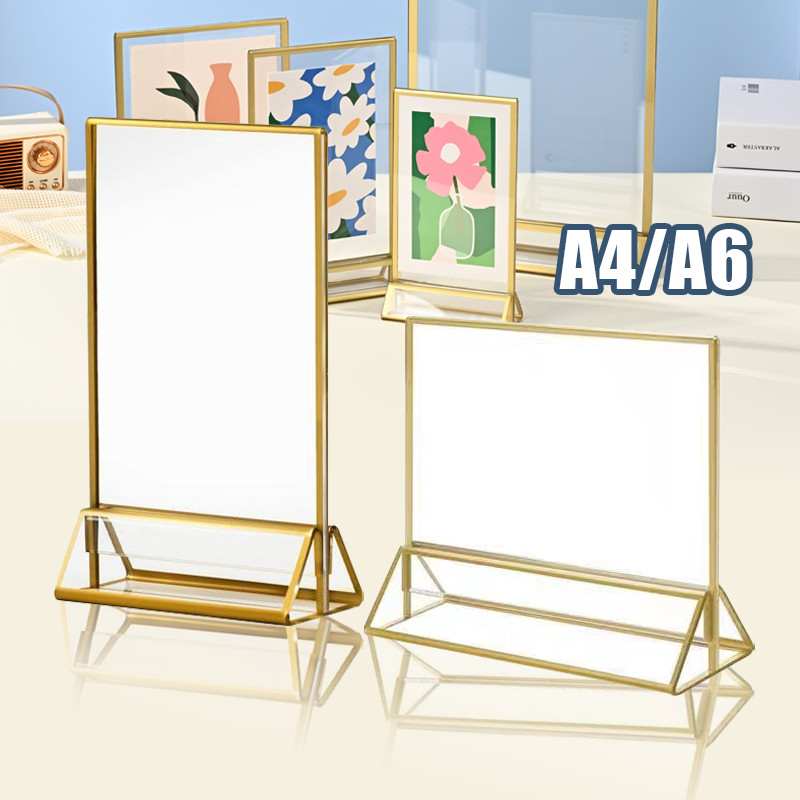 Acrylic Brochure Holder Tent Card Acrylic A4 A6 Acrylic Tent Card ...