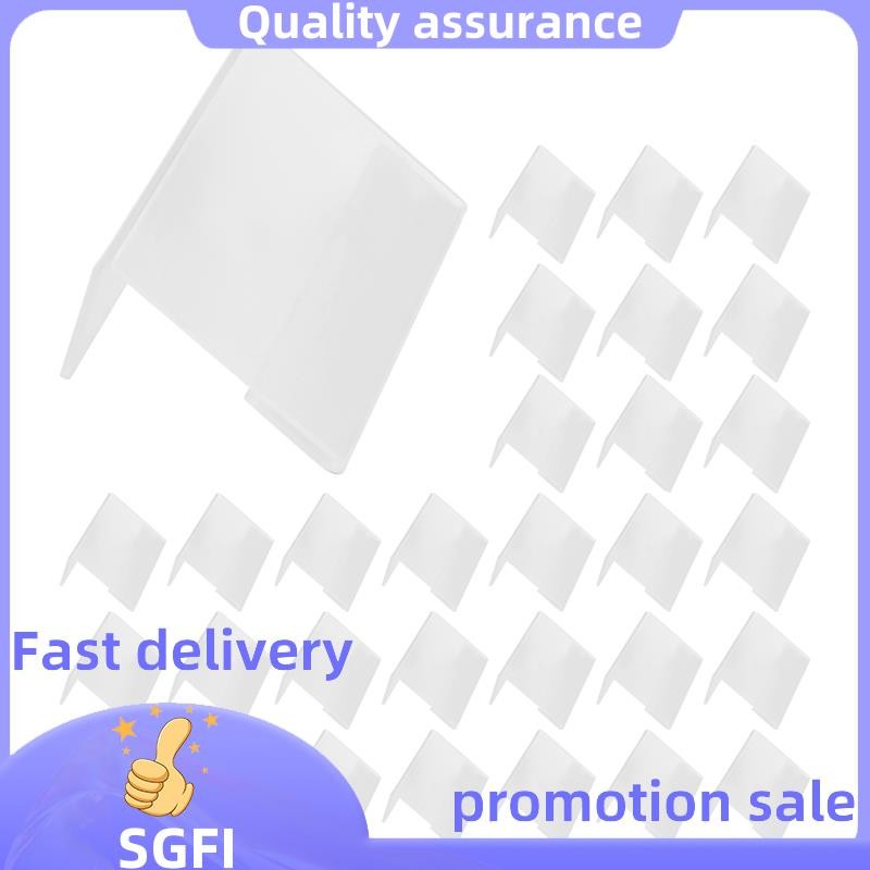 30Pcs Sign Display Holder Price Name Card Tag Mini Sign Label Counter ...