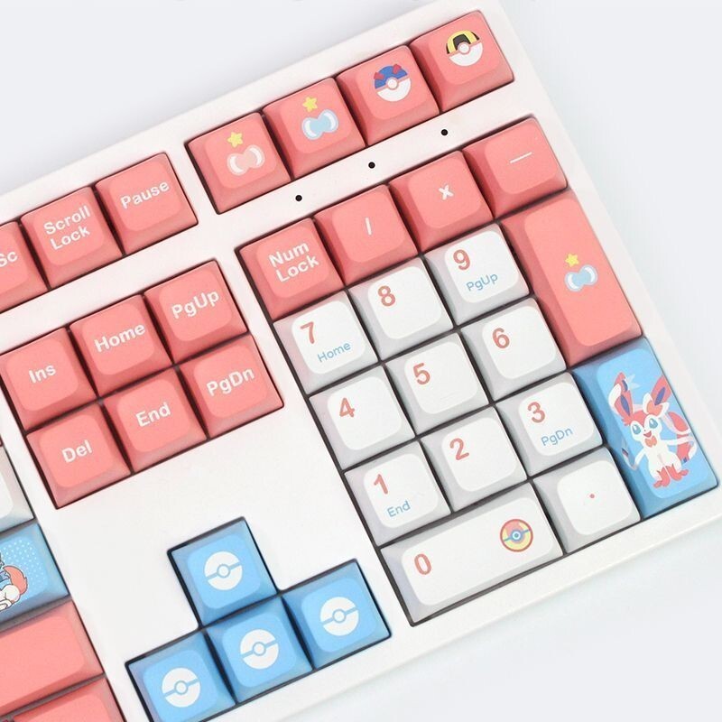 Sylveon Pokemon Keycap Similar XDA Profile PBT Fivesided Dye ...