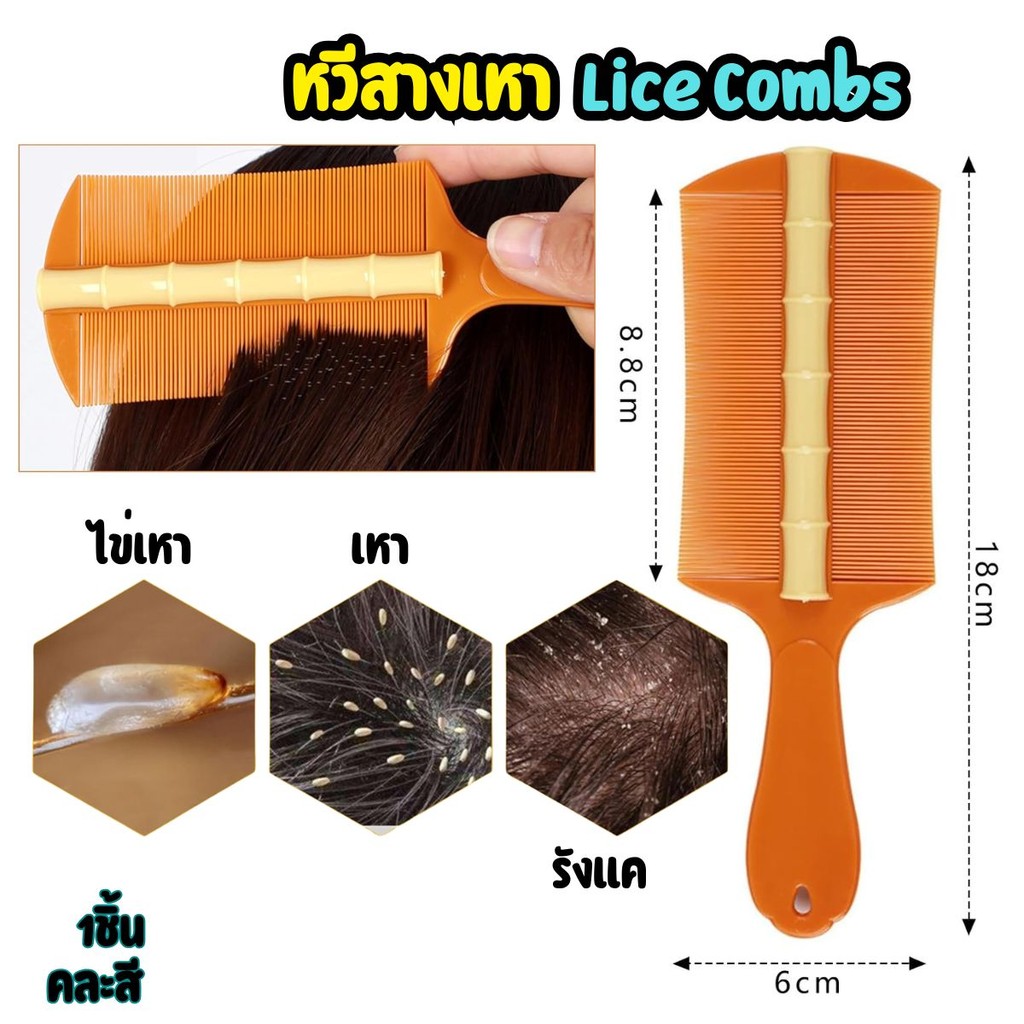 Lice comb To Remove Dandruff (Lice Chinese Fan Shape) | Shopee Singapore