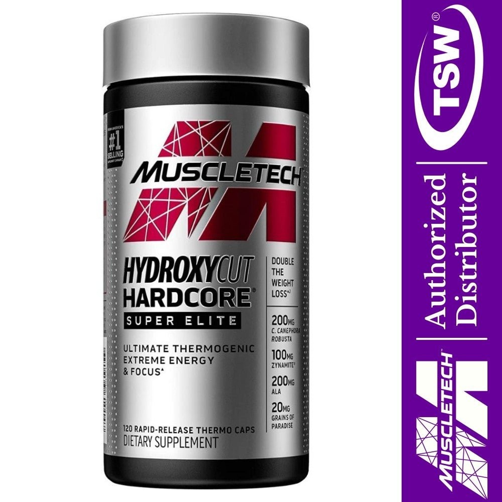MuscleTech Hydroxycut Hardcore Super Elite 120 caps (old price. Exp Aug ...