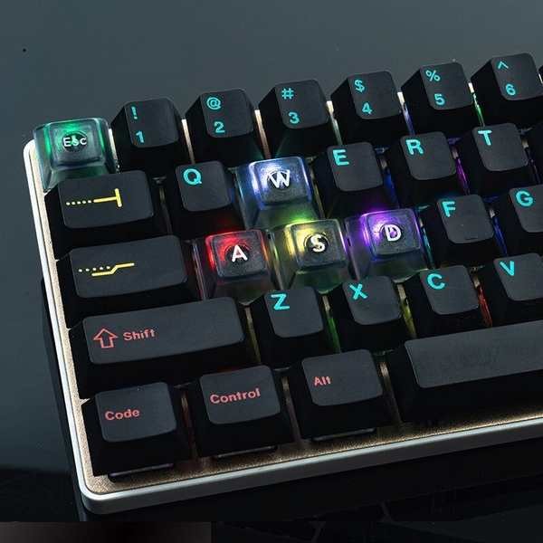 keycaps custom keycaps Wasd Keycap DSA Height Mechanical Keyboard ...