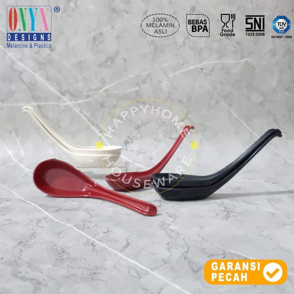 ONYX PRO Duck Spoon 15cm Oriental Series Melamine Dinner Spoon Premium ...
