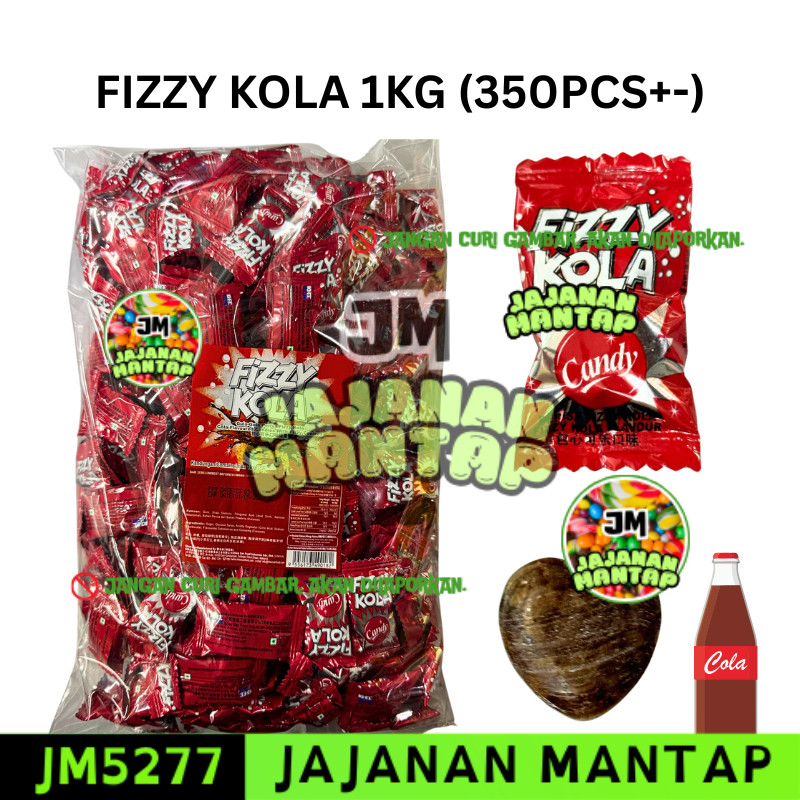 Halal Fizzy Kola Candy 1KG (350pcs+-) Childhood Coca Cola Candy JM5277 ...