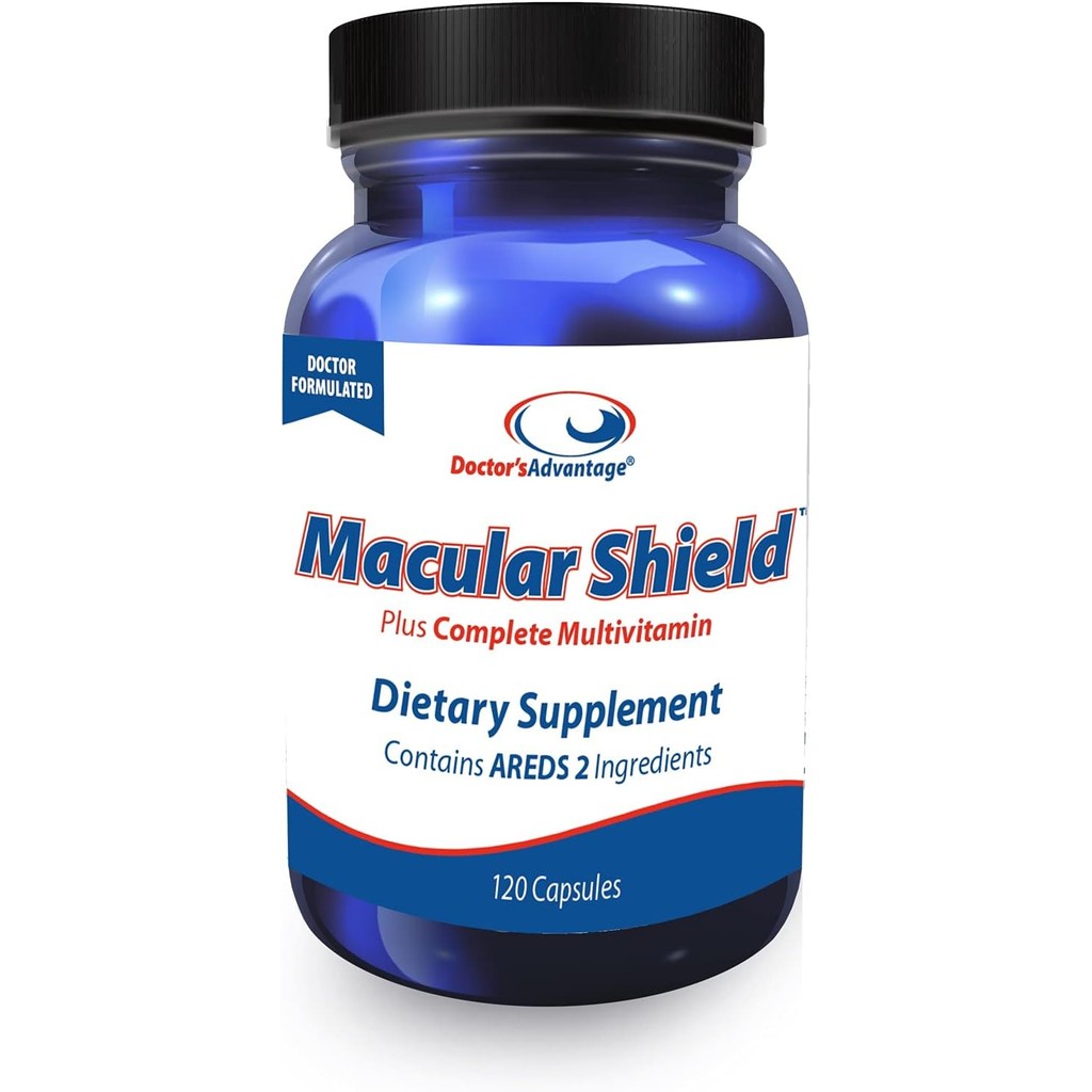 Doctor’s Advantage Macular Shield Eye Vitamins Plus Multivitamin – 120 ...
