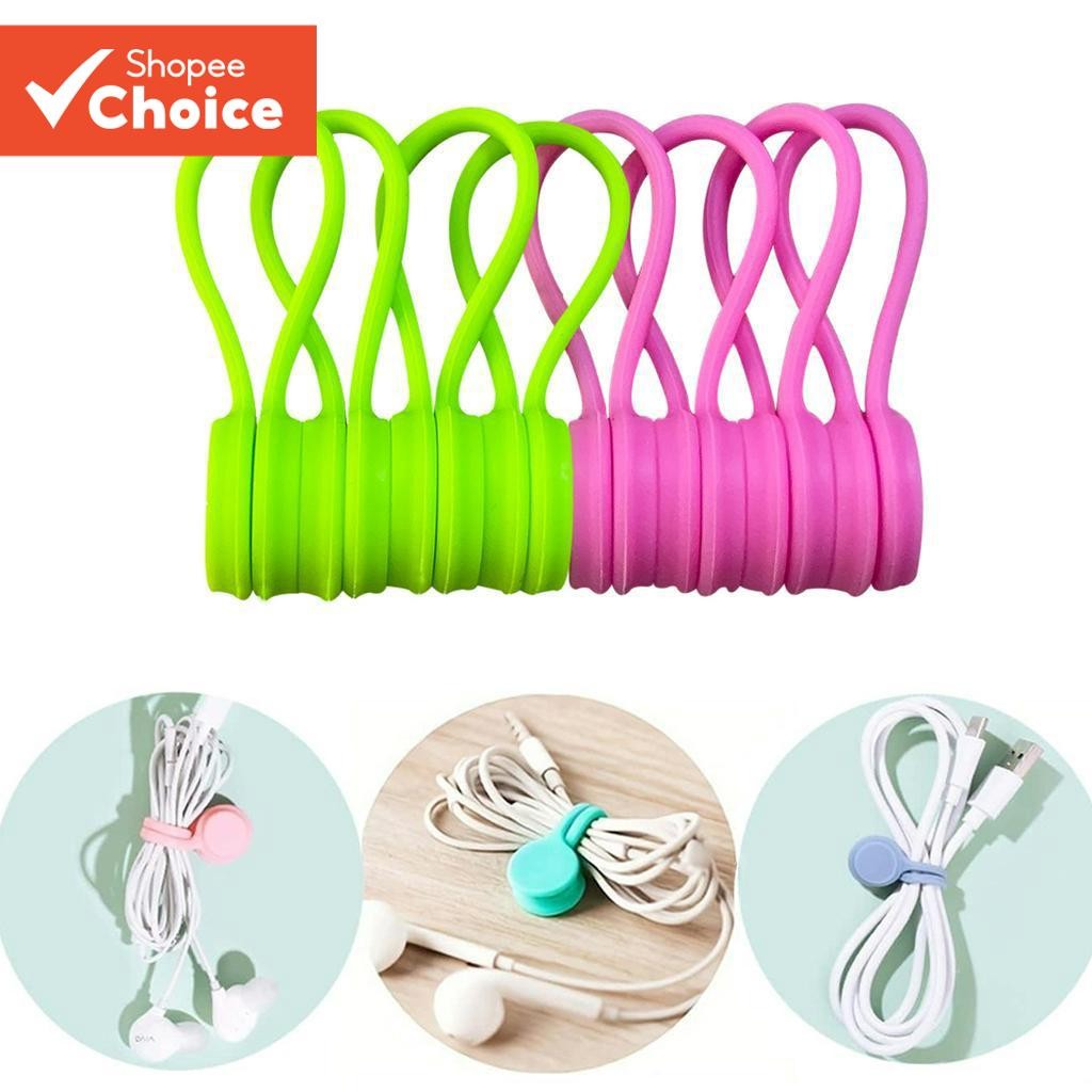 Twist Cable Ties With Strong ,Silicone Reusable Twist Ties For Cord ...