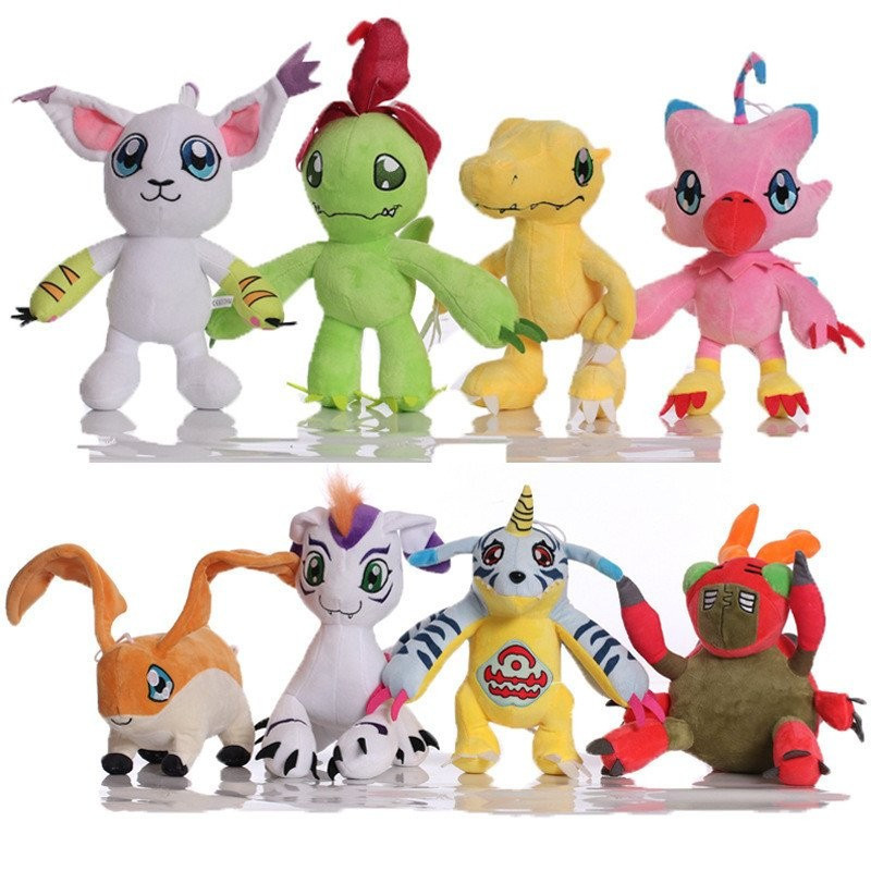 SG Cute Cartoon Digimon Doll Adventure Digimon Plush Toy Anime Gift ...