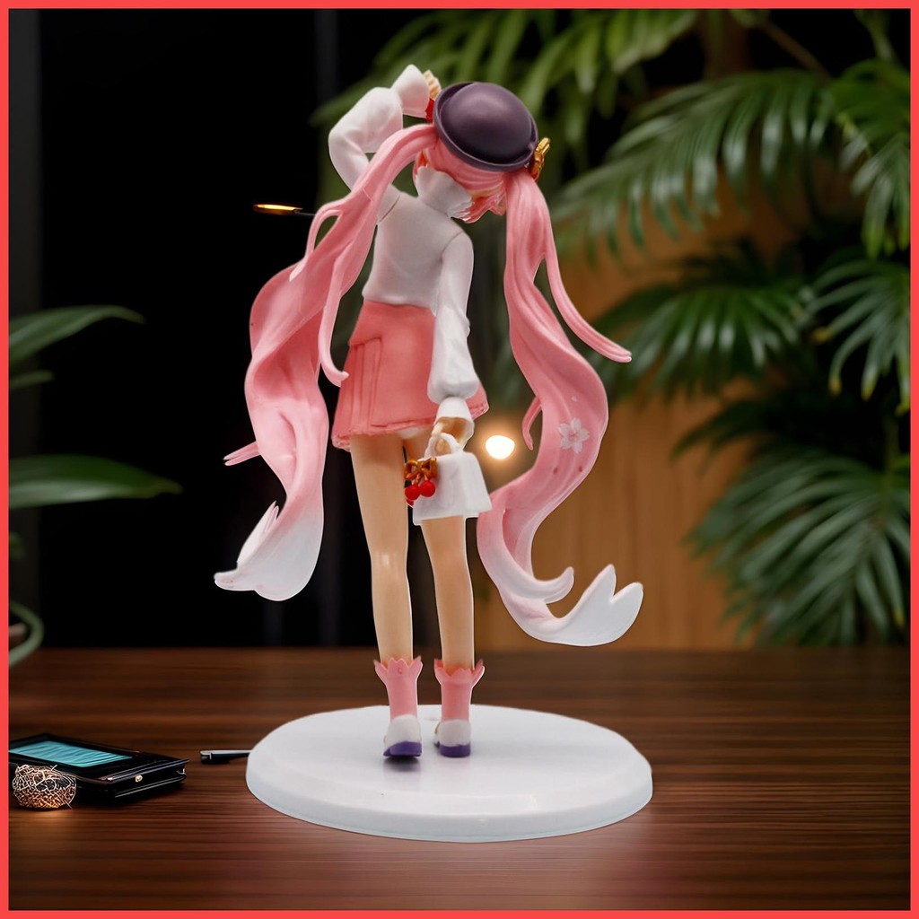 For Hatsune Miku Anime Figurine Small Anime Figures 3D Model Desktop ...
