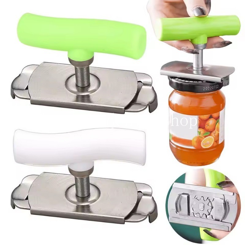 Stainless Steel Cap Lid Openers Tool Manual Screw Capper Labor-Saving ...