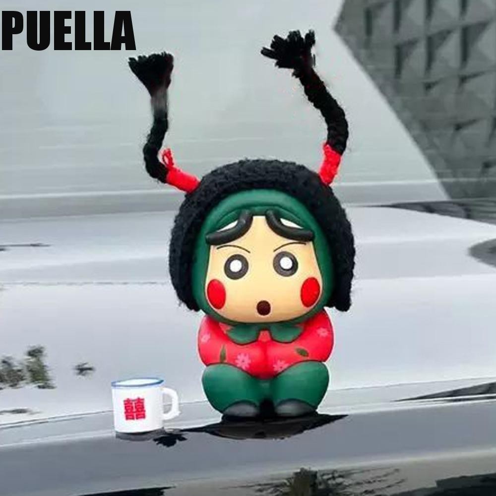 PUELLA Crayon Shin-Chan Figure, Cos Lord Buddha Wearing Braids ...