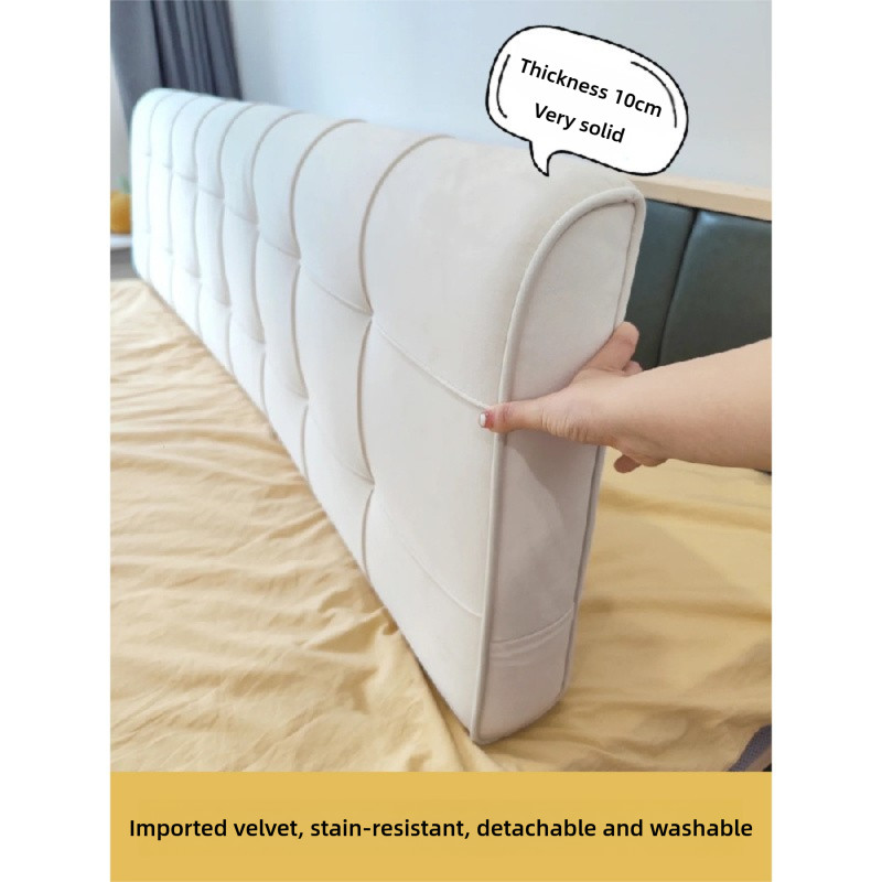 Bed head cushion soft package tatami backrest pillow bed backrest ...
