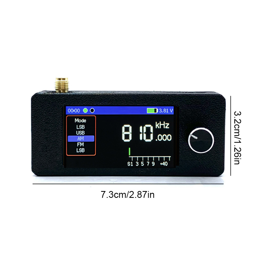 SI4732 0.5-108mhz Pocket Mini Radio HF SW MW VHF Radio LSB USB AM FM 1 ...